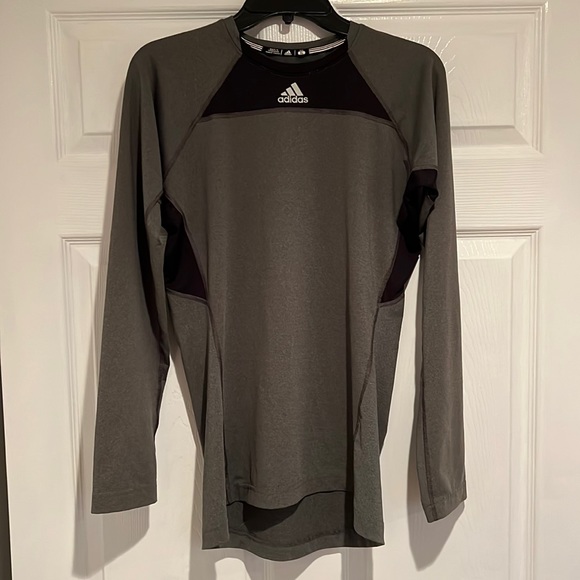 adidas | Shirts | Adidas Mens Long Sleeve Compression Shirt Great ...